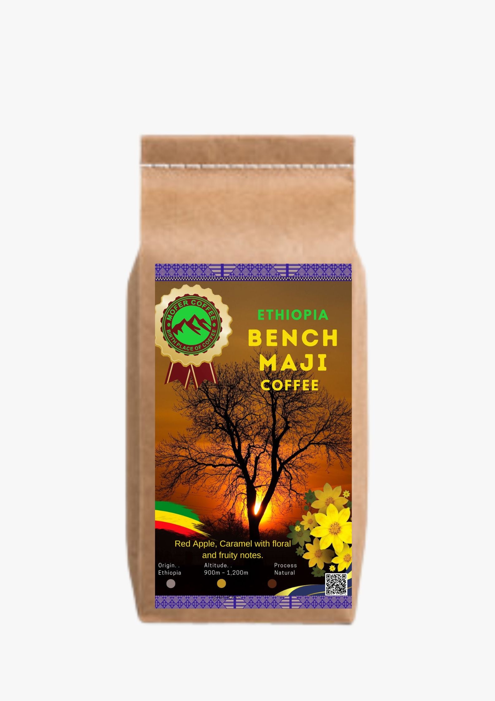 Ethiopia Bench Maji Ground coffee — MOFER COFFEE